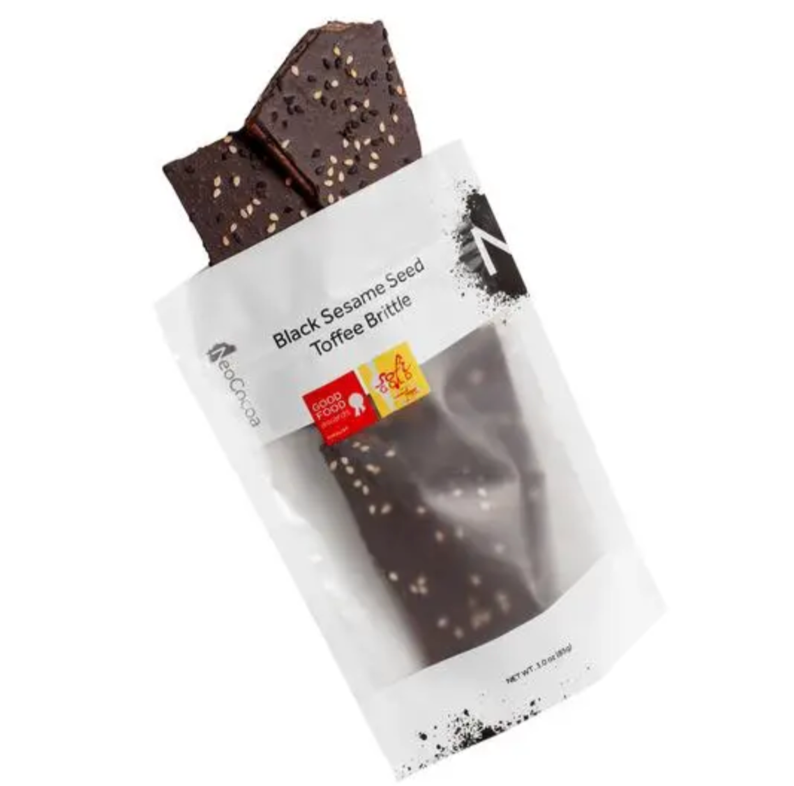 Black Sesame Seed Toffee Brittle by NeoCocoa | The Xocolate Bar