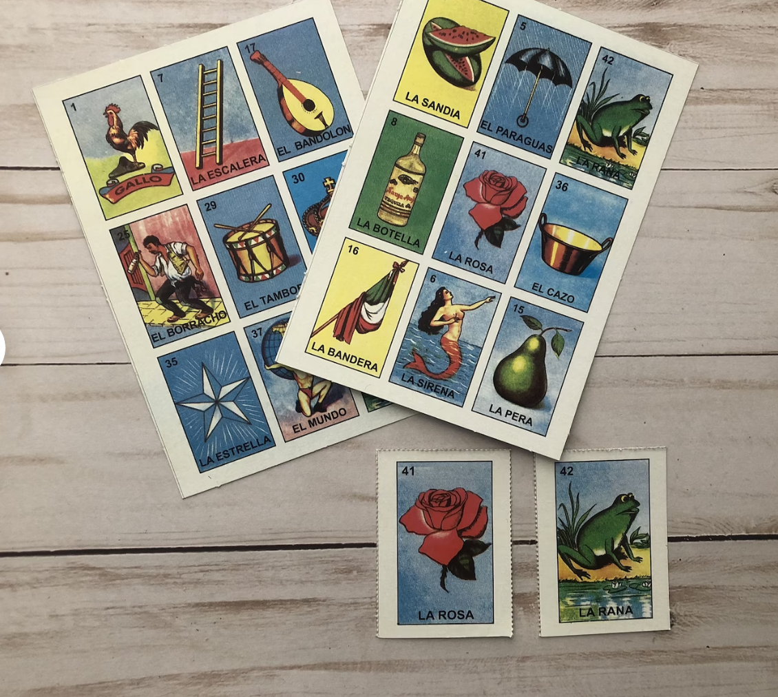Mini Loteria Mexican Bingo By Viva Greetings | The Xocolate Bar