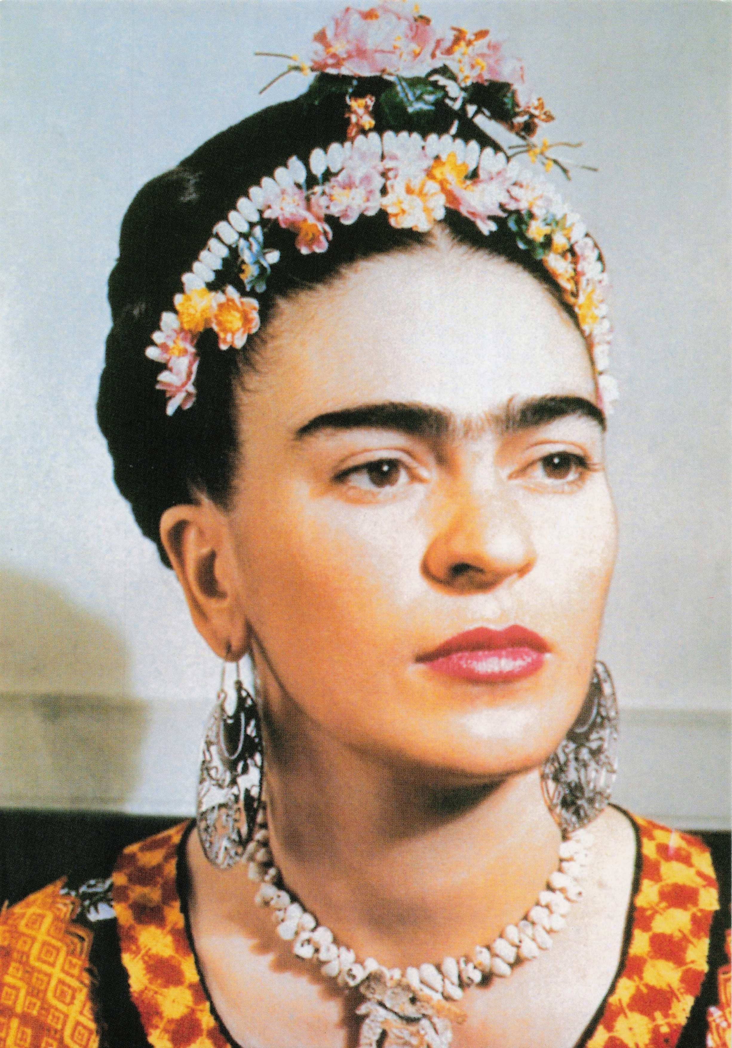 Frida Kahlo Postcard By Tesoros Trading The Xocolate Bar Frida Kahlo Postcard By Tesoros Trading The Xocolate Bar