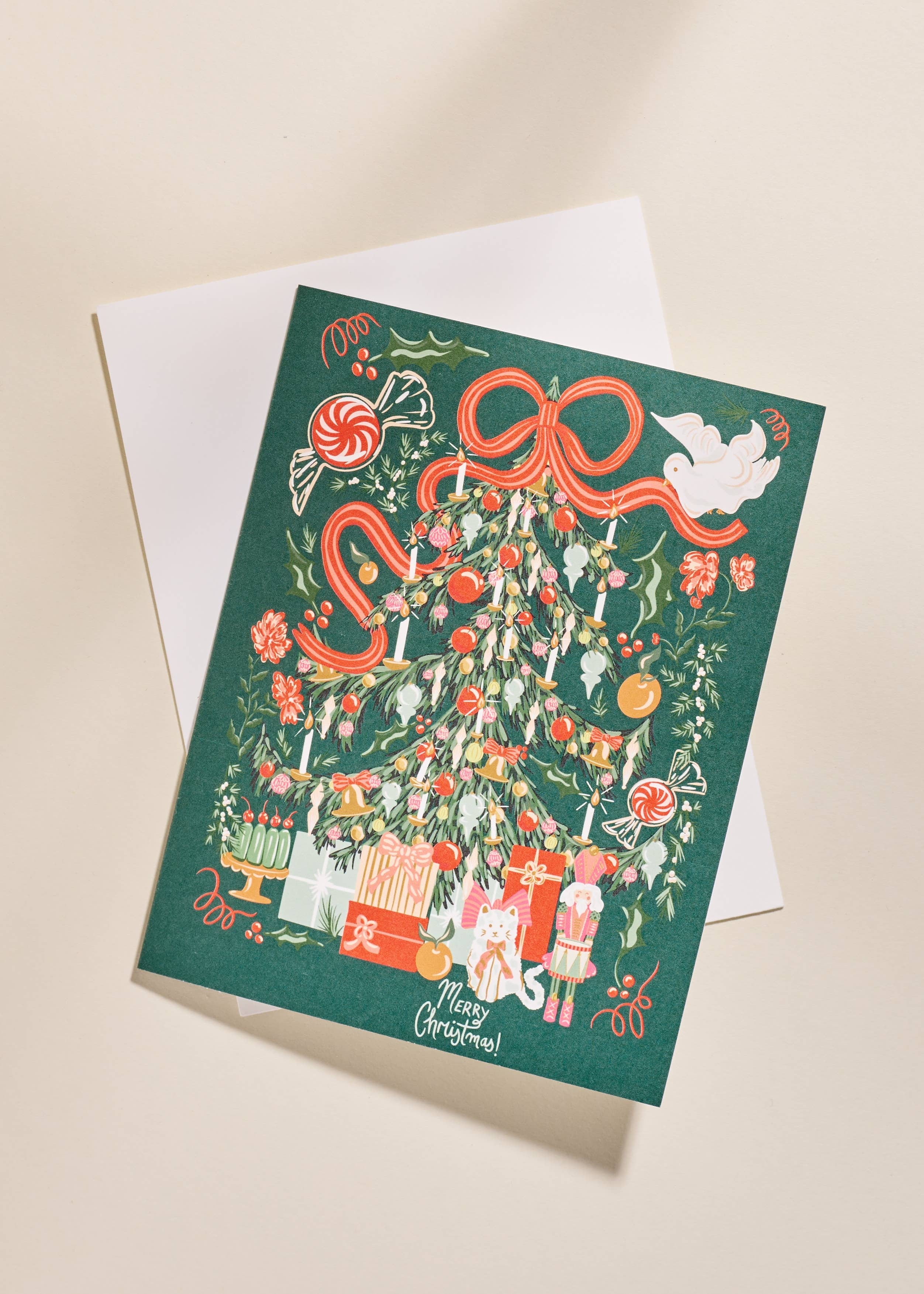 Tree Trimming Christmas Card By One & Only Paper | The Xocolate Bar