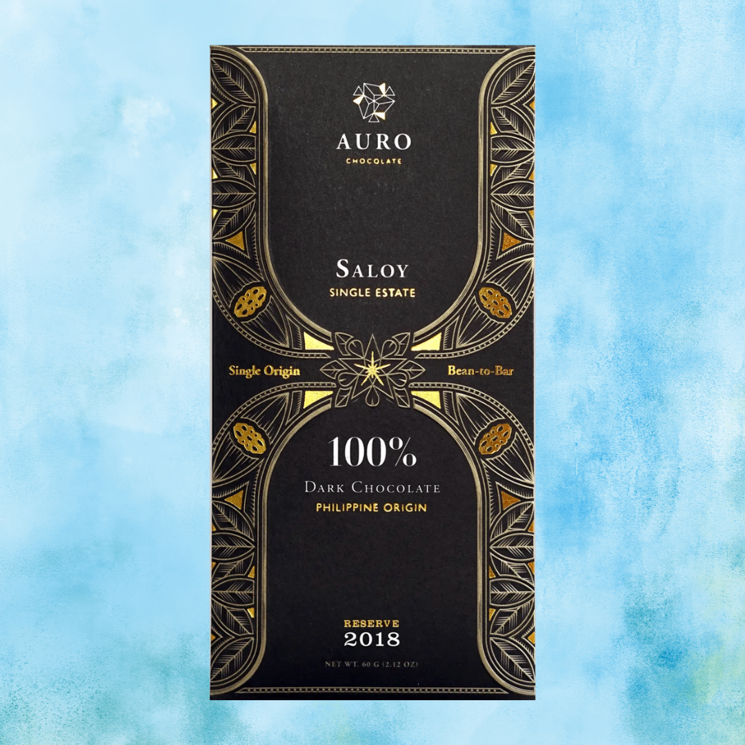 100% Dark Saloy Chocolate from the Philippines by Auro Chocolate (v ...